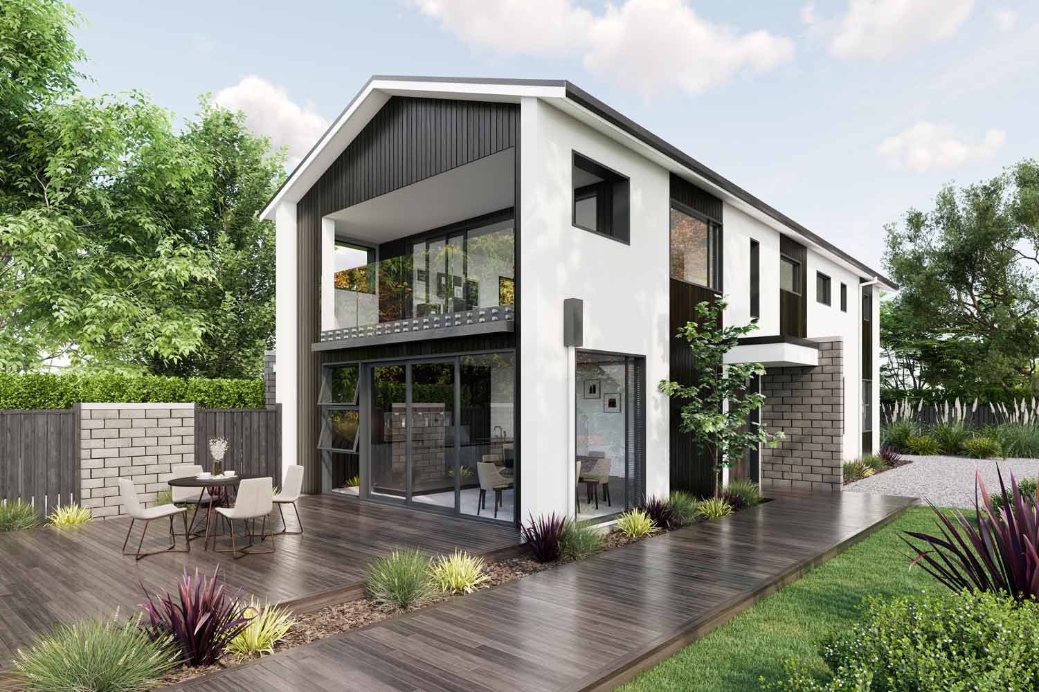 Contemporary 2 Storey Modern House Designs Modern Exterior Design